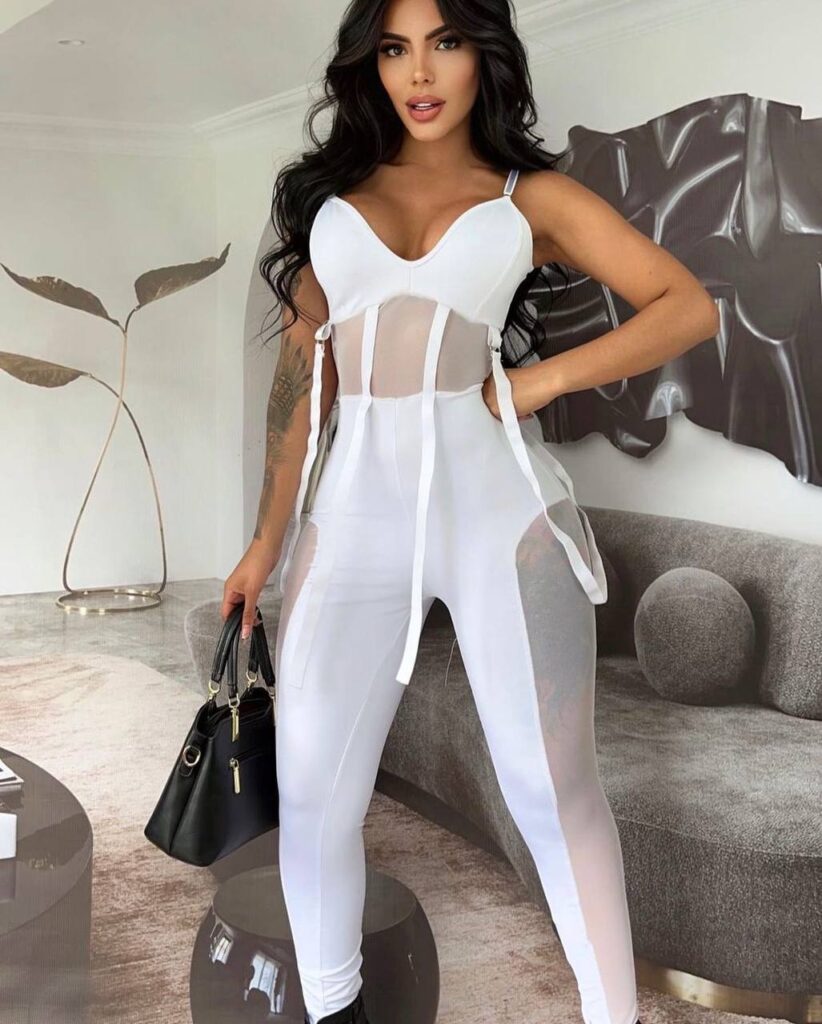 Enterizo Blanco - Uwu - Actitud Glam