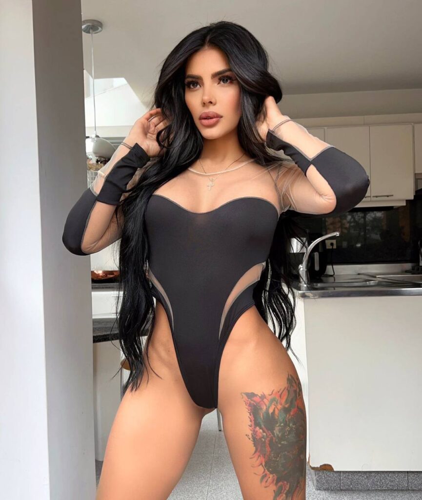 Body Malla Piel Tiro Alto - Uwu - Actitud Glam